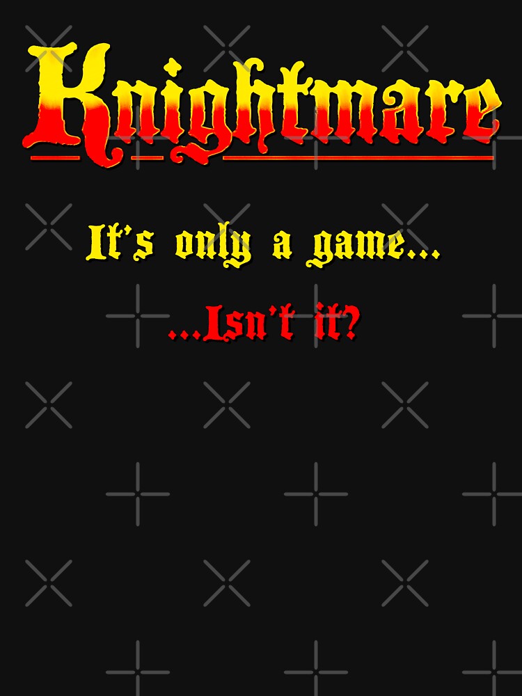 "Knightmare Logo" T-shirt by Adam-Walker | Redbubble