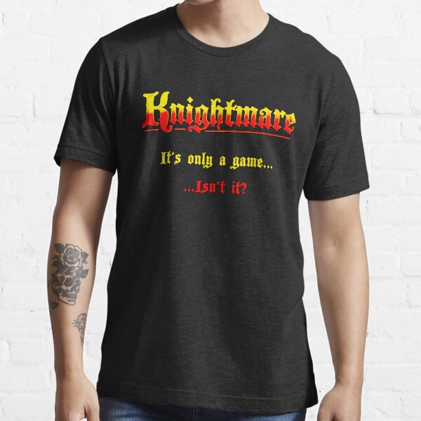 "Knightmare Logo" T-shirt by Adam-Walker | Redbubble