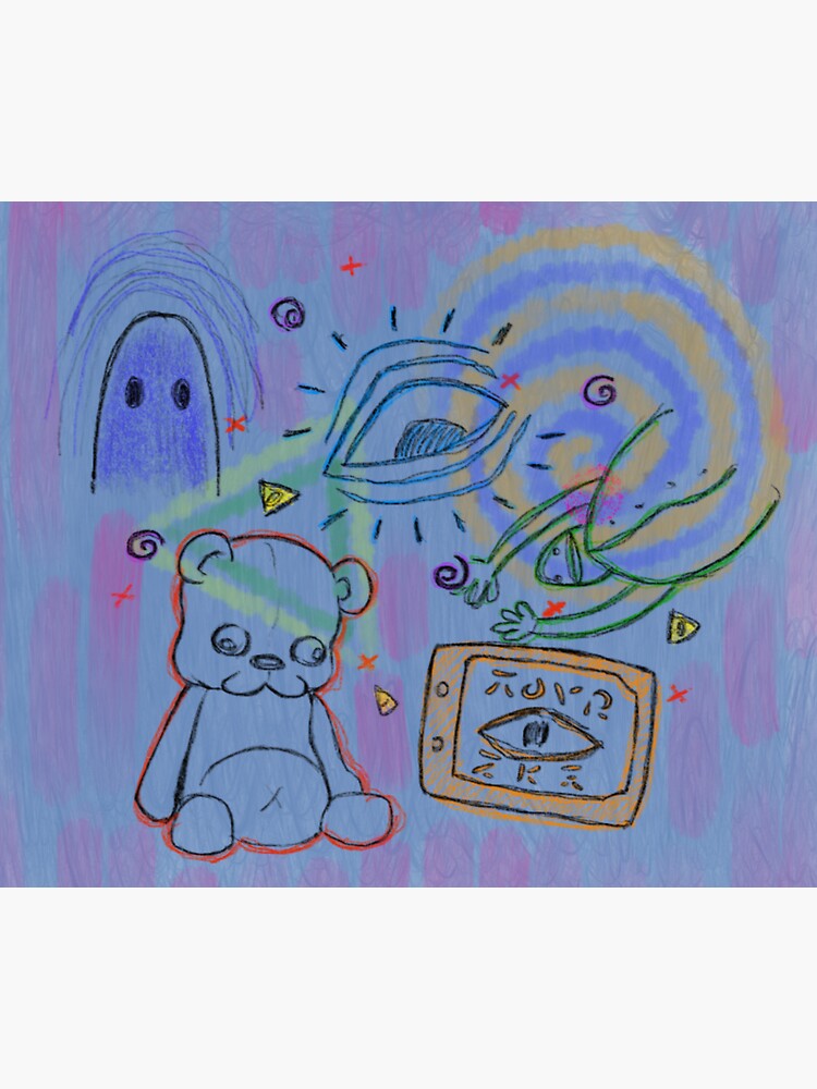 "Little Nightmares Pattern" Sticker for Sale by teethandleaves | Redbubble