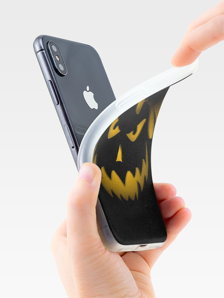 "Scary face pumpkin phone cases cell phone cases phone covers custom ...