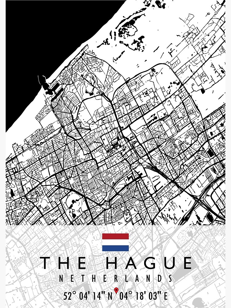 netherlands map the hague