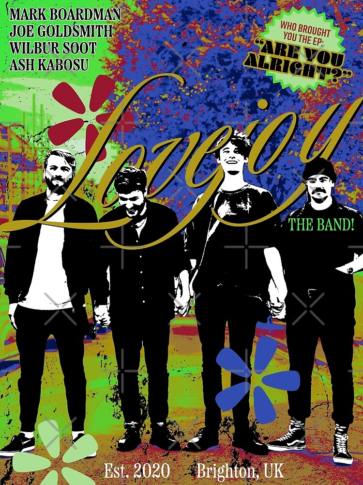 "Lovejoy Band Poster" Poster for Sale by mgervay | Redbubble