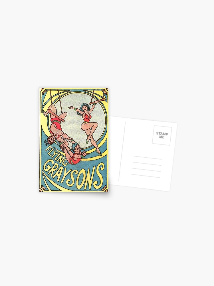 "The Flying Graysons" Postcard for Sale by KingdomofKeys | Redbubble