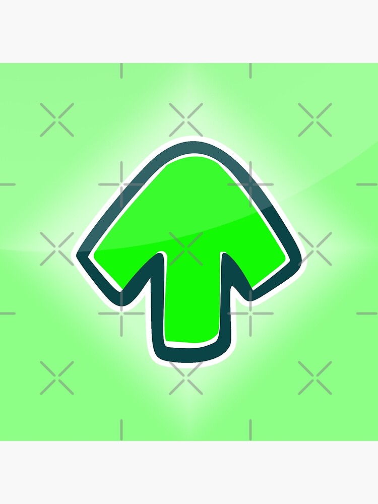 "Friday Night Funkin' (FNF) Up Arrow" Photographic Print by ...