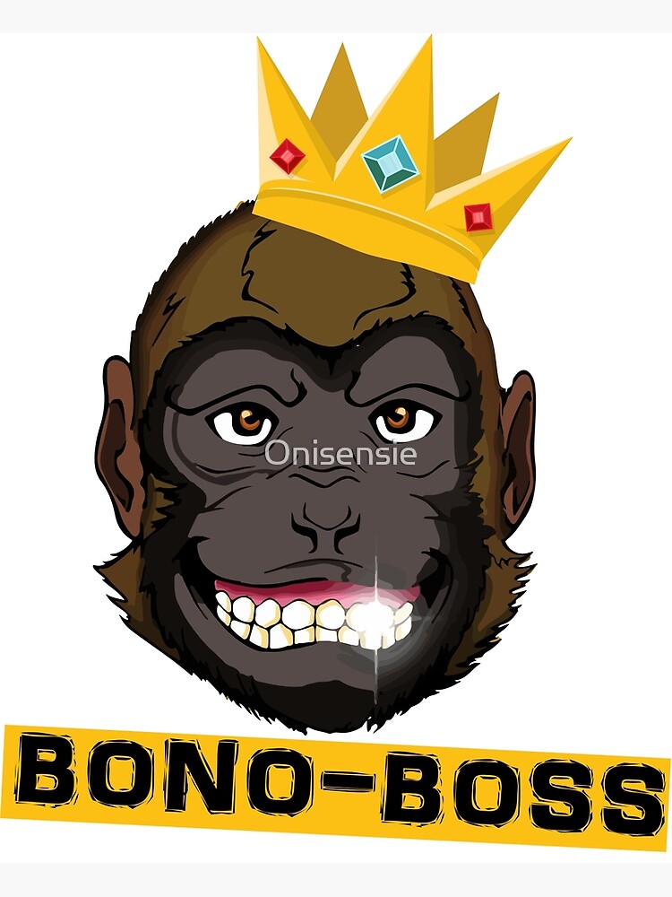 "funny bonobos monkey" Poster by Onisensie | Redbubble