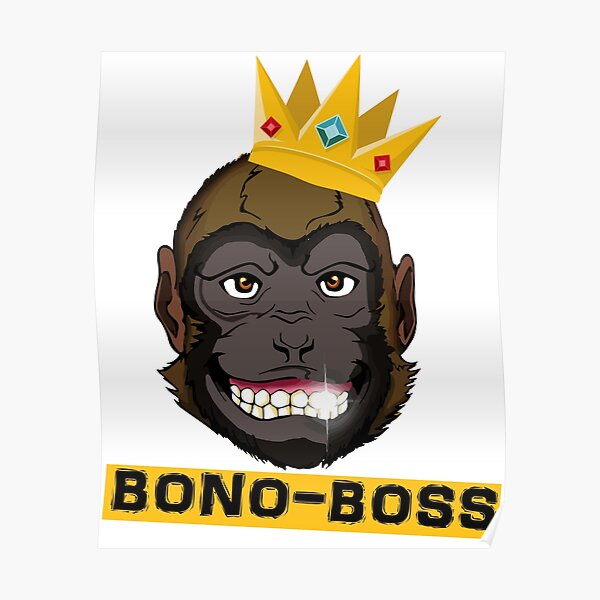 "funny bonobos monkey" Poster by Onisensie | Redbubble