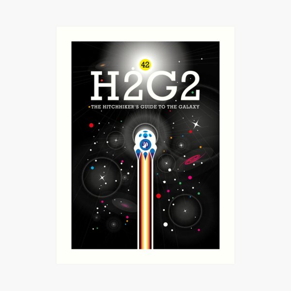 H2g2 Wall Art | Redbubble
