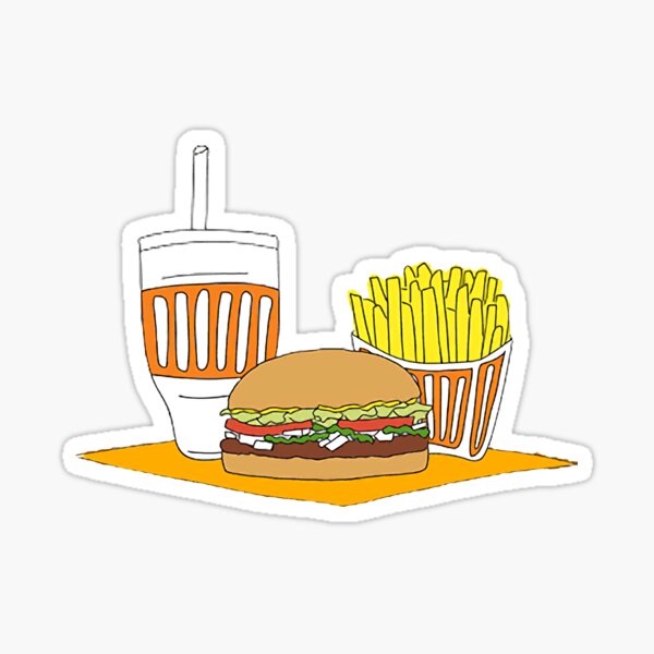 "Whataburger" Sticker by Dissimulation | Redbubble