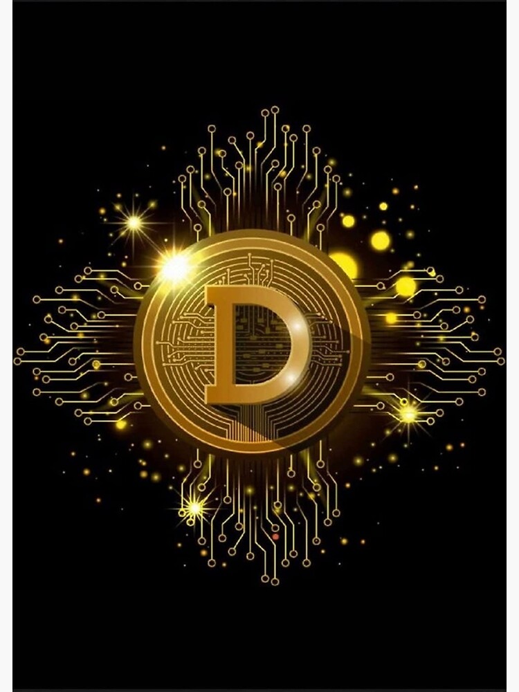 "$DOGE modern dogecoin logo" Poster by DogeHub | Redbubble