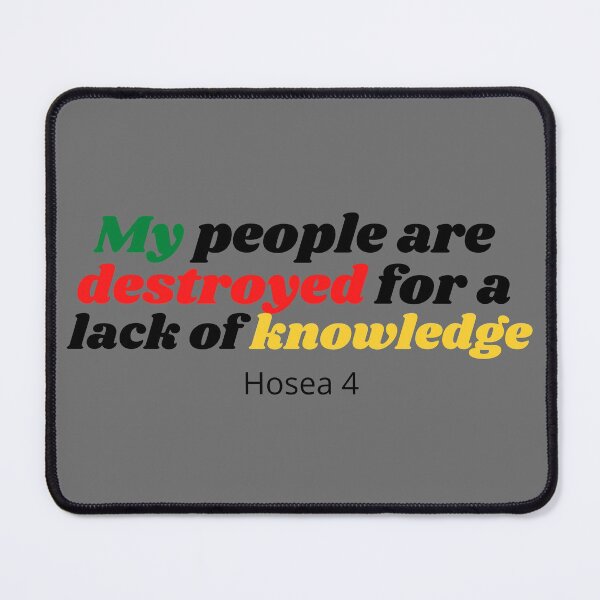 My People Perish For Lack Of Knowledge
