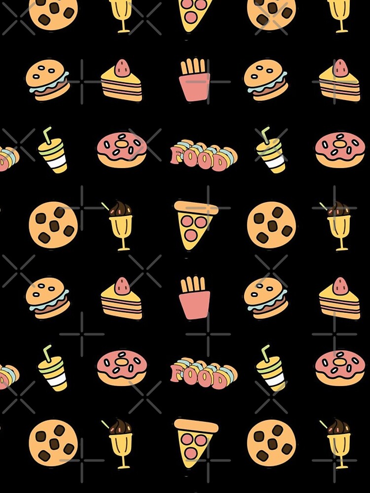 "Junk Food Doodle Pack / Cute Junk Food / Junk Food doodle / Doodle's ...