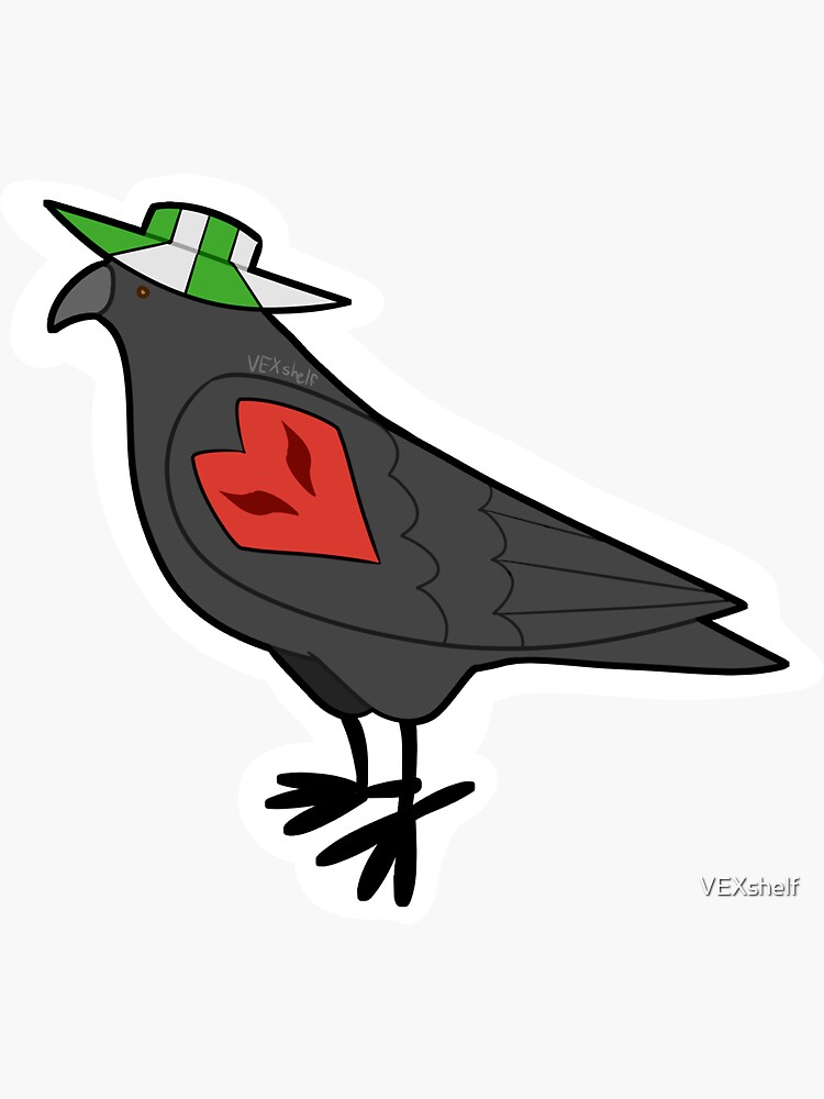 "Dream SMP Philza Crow" Sticker for Sale by VEXshelf | Redbubble