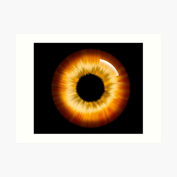 "Sith Eye" Art Print by zachdallwig | Redbubble
