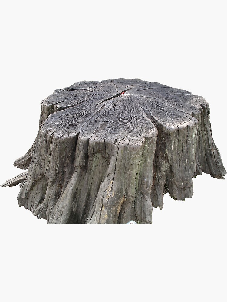 "Stump" Sticker by atomicbird | Redbubble