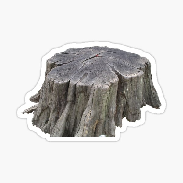 "Stump" Sticker by atomicbird | Redbubble