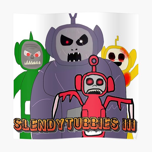 Póster «Slendytubbies 3 la pandilla» de Nicogamer1 | Redbubble