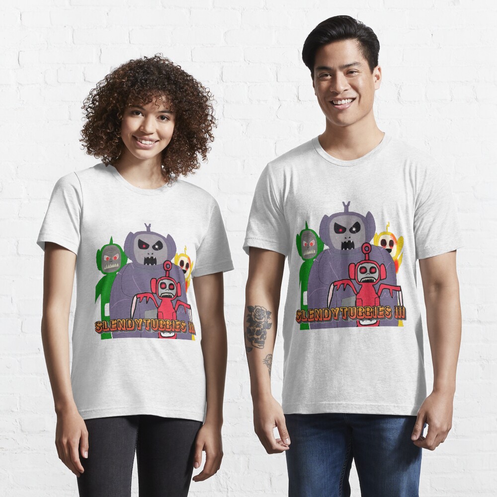 "Slendytubbies 3 The Gang" T-shirt for Sale by Nicogamer1 | Redbubble ...