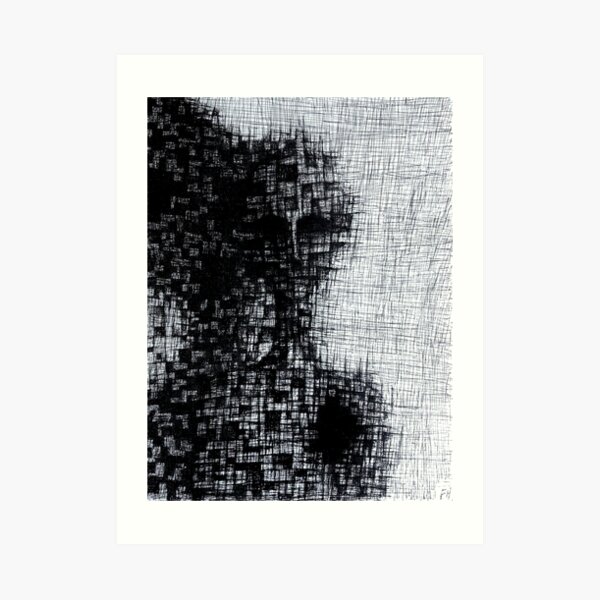 "Something Missing - Ink Drawing by Frank Heiler" Art Print for Sale by ...