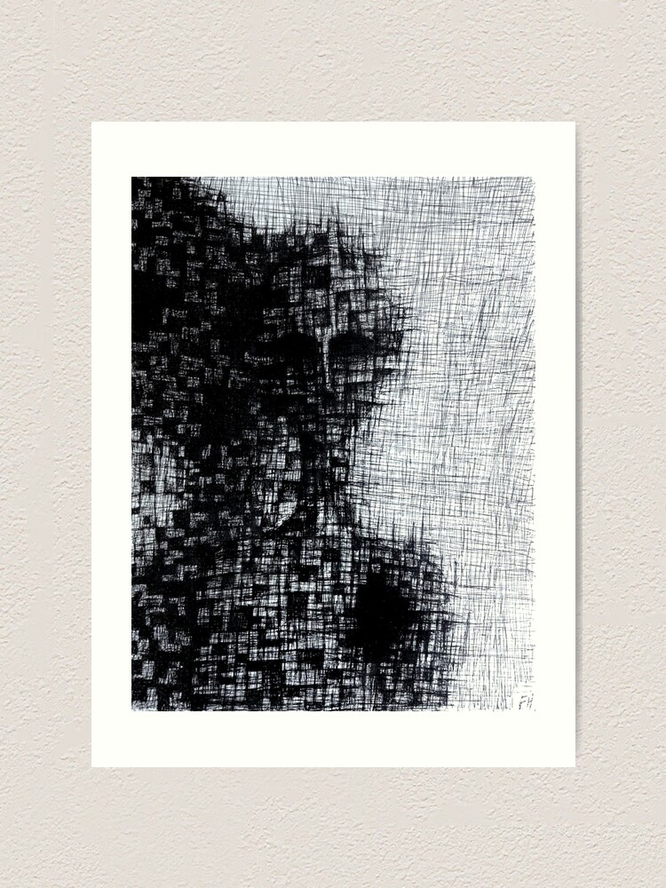 "Something Missing - Ink Drawing by Frank Heiler" Art Print for Sale by ...