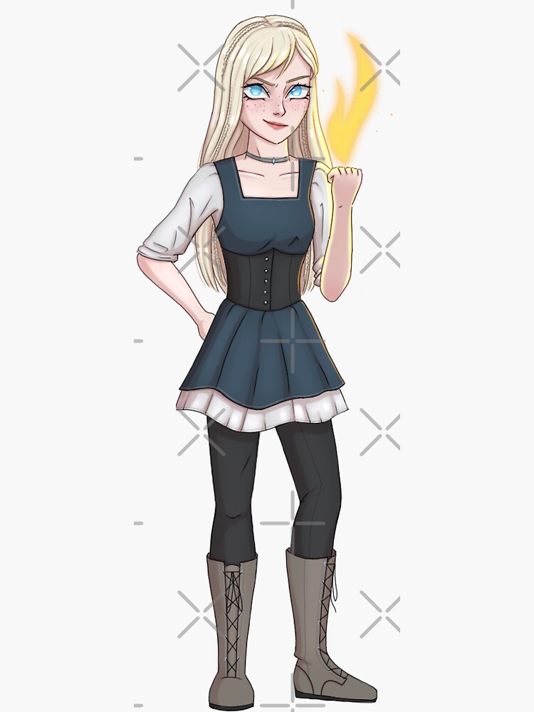 "Marella Redek" Sticker for Sale by create-landfill | Redbubble