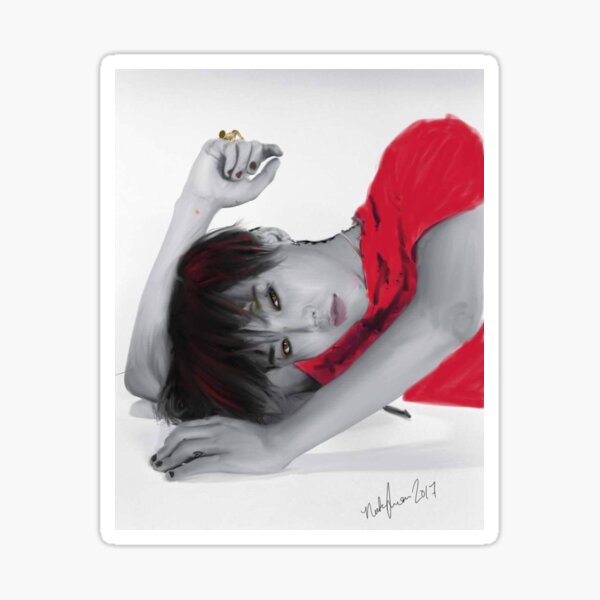 "Gdragon " Sticker for Sale by LionetCreations | Redbubble