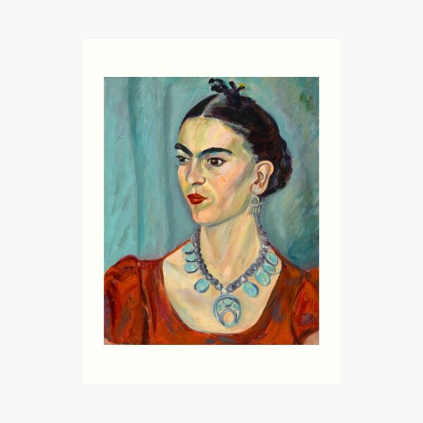 "Frida Kahlo, Magda Pach painting" Art Print for Sale by RapTops ...