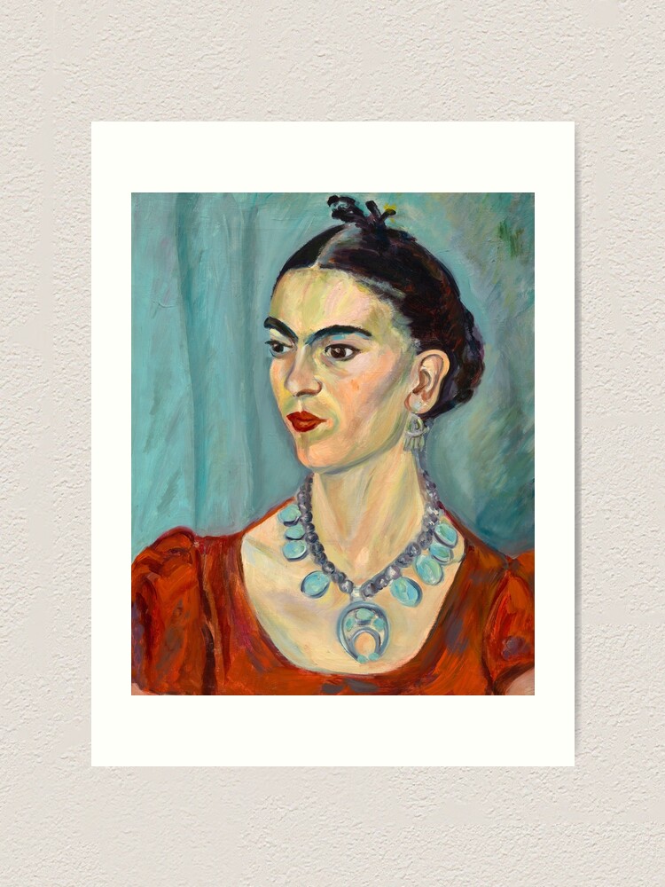 "Frida Kahlo, Magda Pach painting" Art Print for Sale by RapTops ...