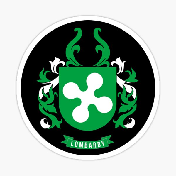 Pegatina «Escudo de armas de la bandera de Lombardía - Cool Italian ...