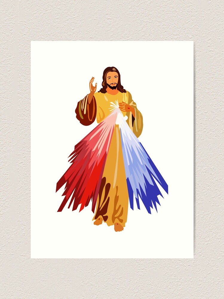 "Divine Mercy" Art Print for Sale by Planesaint | Redbubble