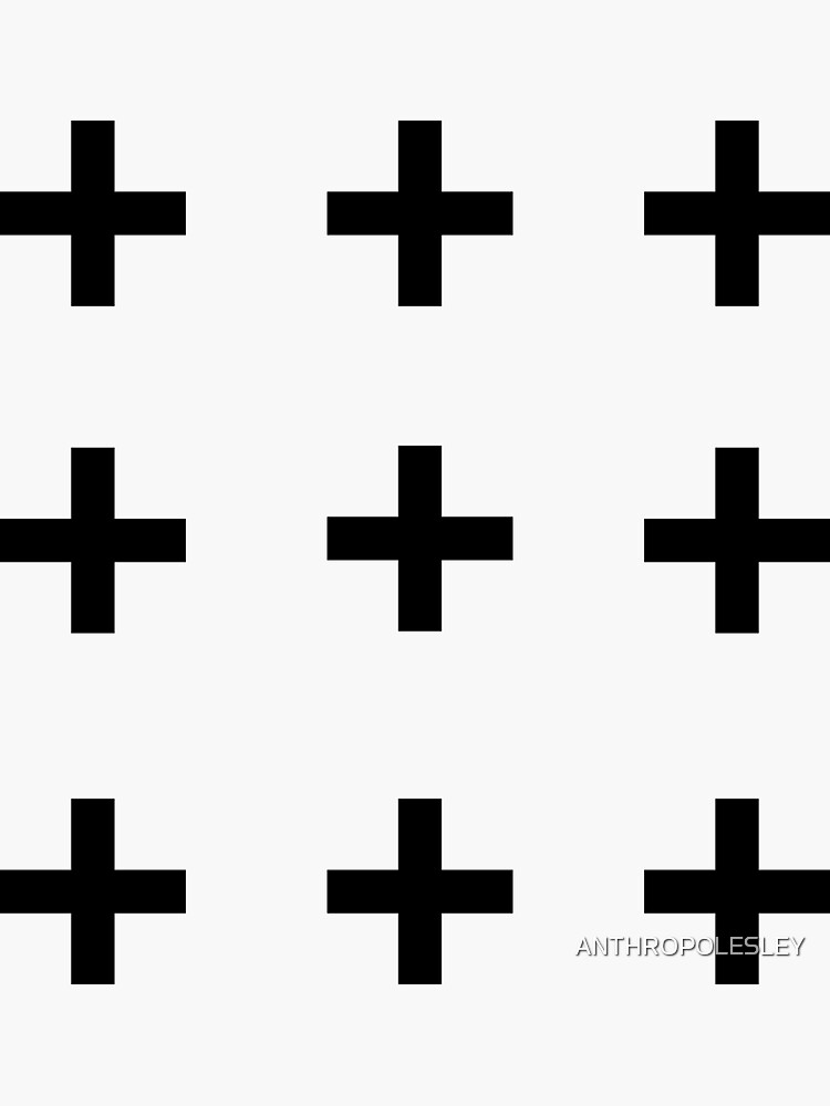 "Anchor Points 1 *Fresh Charcoal Gray*" Sticker for Sale by ...