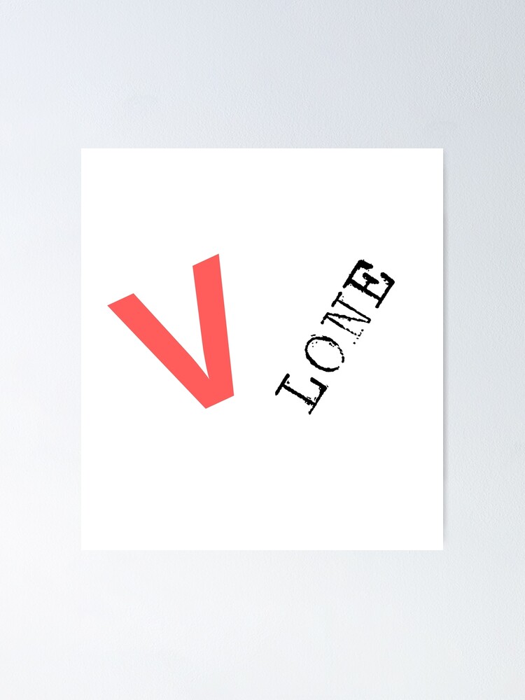 " red vlone shirt " Poster for Sale by Didimar | Redbubble