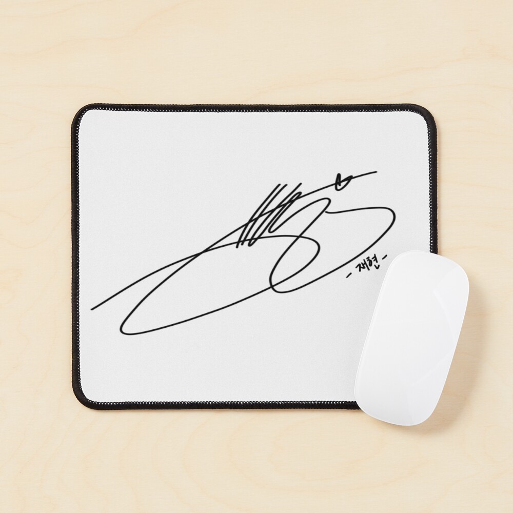 "Jeong Jaehyun's Signature - NCT" Sticker by MADCITYY | Redbubble