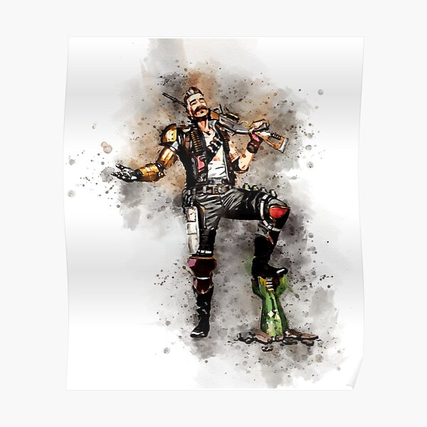 "Apex Legends Fuse Watercolor Splash" Poster for Sale by Splash-Damage ...