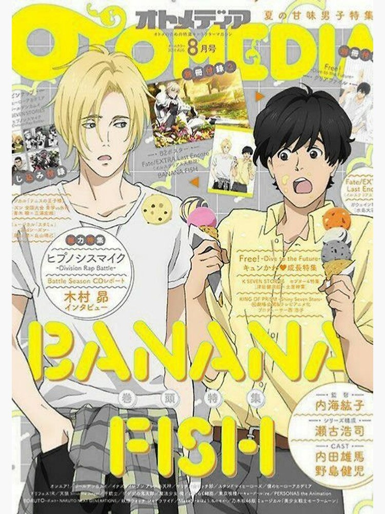 "aesthetic banana fish magazine cover" Poster for Sale by luv4ngel ...
