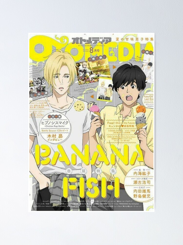 "aesthetic banana fish magazine cover" Poster for Sale by luv4ngel ...