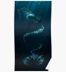 Mermaid Lance: Posters | Redbubble