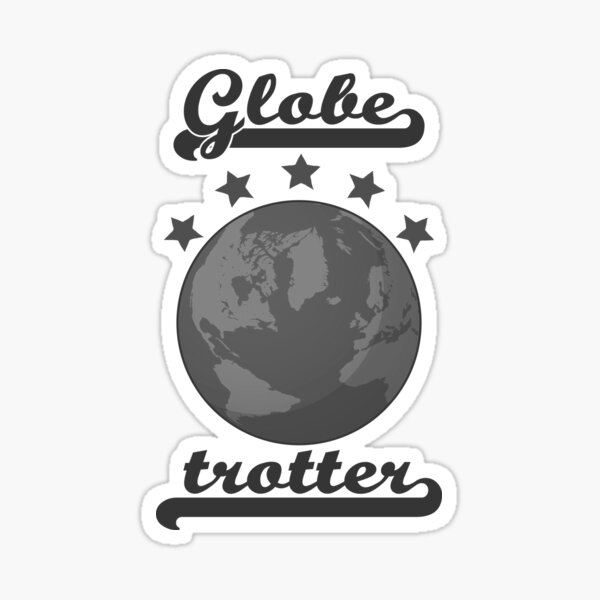 "Globetrotter" Sticker for Sale by siyi | Redbubble