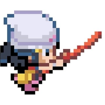 "Dawn 3 Pixel Sprites" Canvas Print for Sale by rachxt | Redbubble