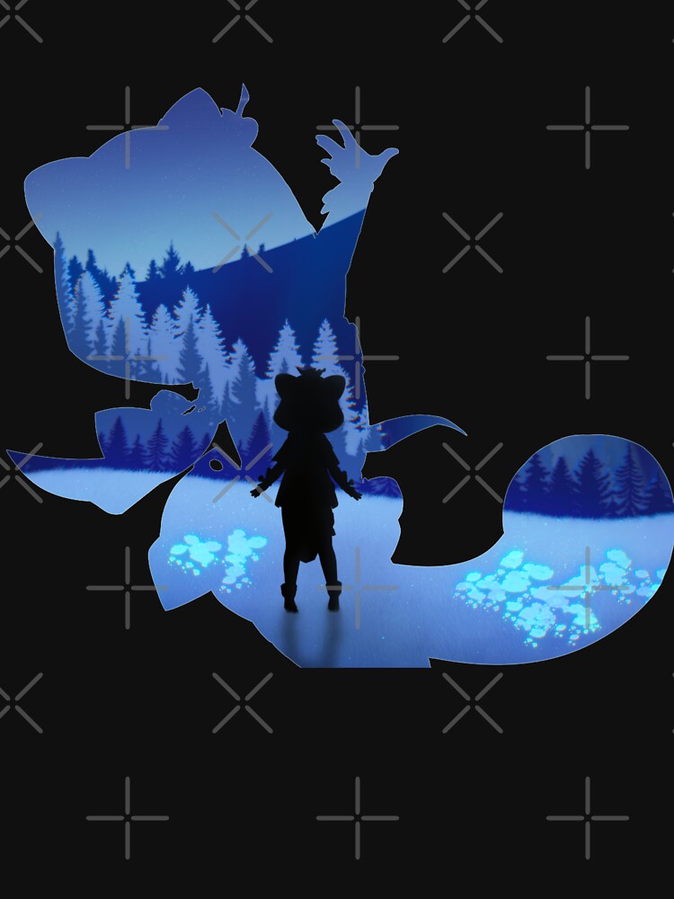 "Sayu - Genshin Impact Silhouette Design (No Font)" T-shirt for Sale by ...