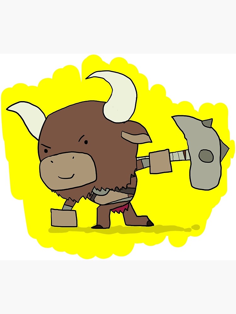 "Brawlhalla - Teros" Art Print by Clunse | Redbubble