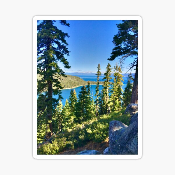 "Emerald Bay, South Lake Tahoe" Sticker for Sale by Robin Black | Redbubble