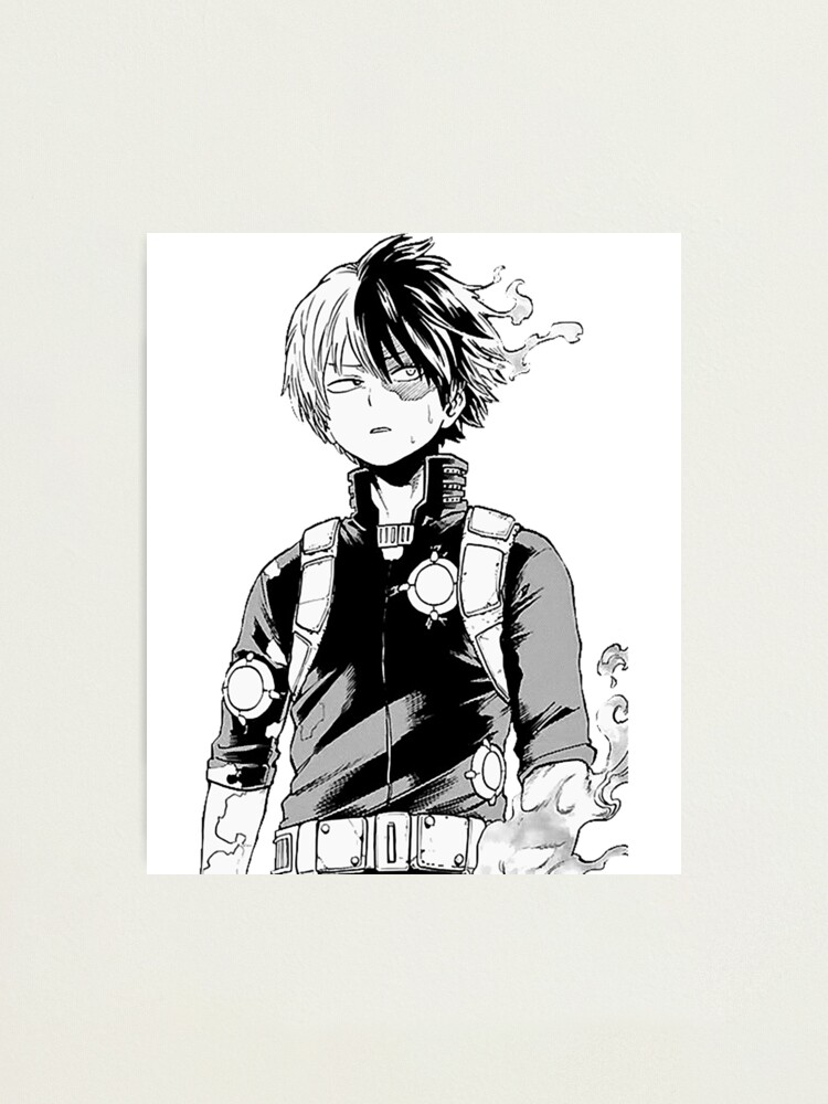 "Shoto Todoroki - My Hero Academia" Photographic Print for Sale by Erin ...
