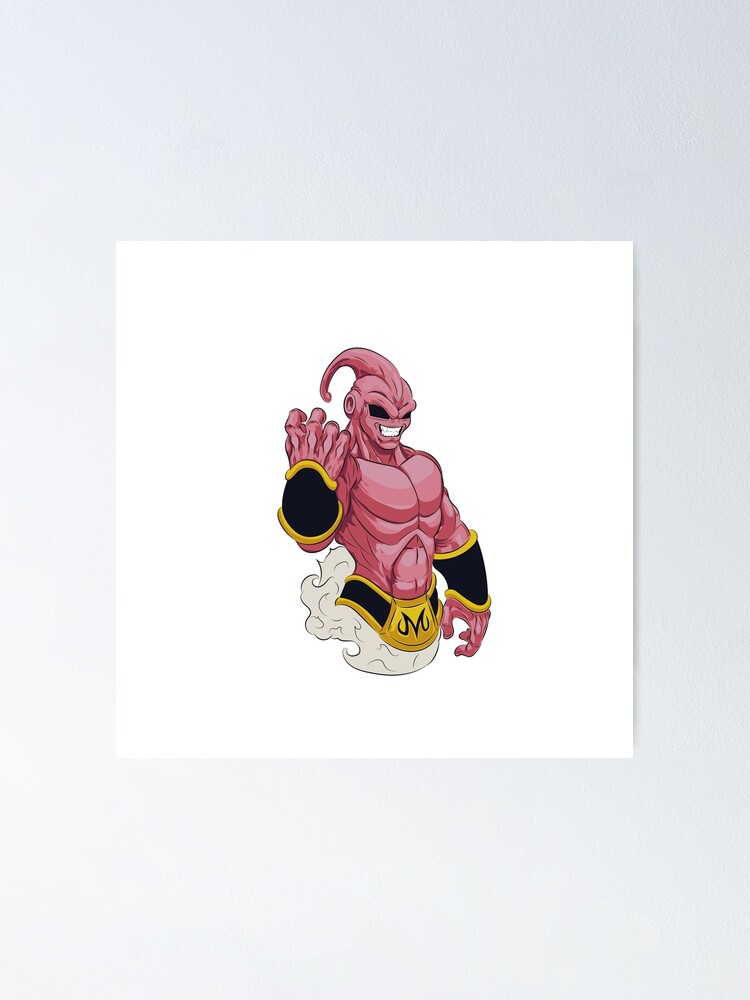 "Majin Buu Illustration" Poster von eLedesign22 | Redbubble