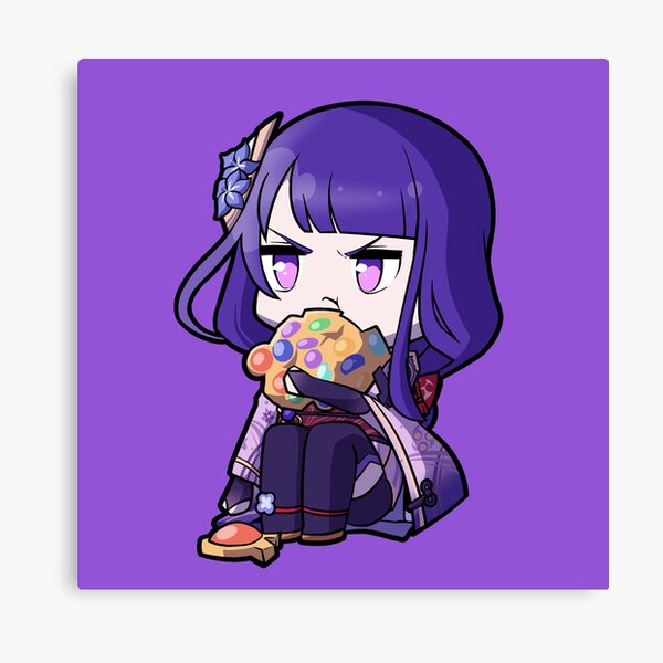 "Chibi Baal - Genshin Impact" Canvas Print by MangaXai | Redbubble