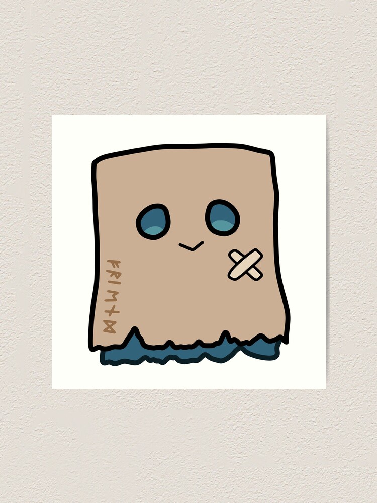 "Friend - Nanashi Mumei Mascot - Hololive #HoloCouncil" Art Print by JR ...