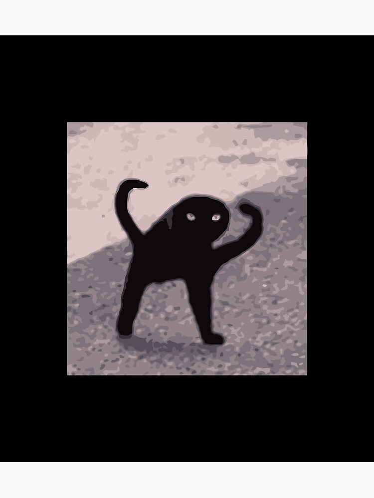 "Cursed Cat Memes Cursed Cat Angry As Fuk Meme" Poster by ferminfarflu ...