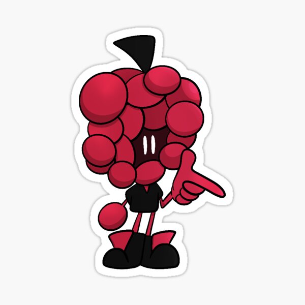 "Raspberry" Sticker for Sale by DragonfruitArt | Redbubble