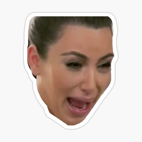 "kim Kardashian icon" Sticker for Sale by aloha-designs | Redbubble