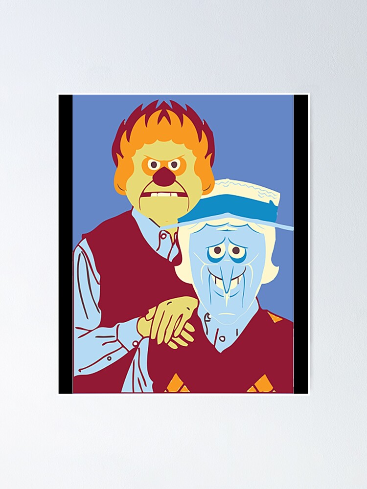 "snow and heat miser brothers " Poster by Sagemaroney12 | Redbubble