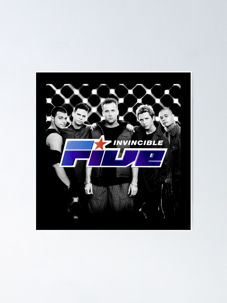 "Five Boy Band" Poster for Sale by hristiedina | Redbubble